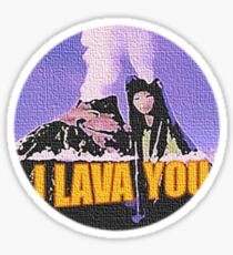 I Lava You Stickers | Redbubble