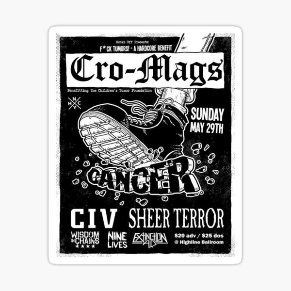 Cro Mags Stickers | Redbubble