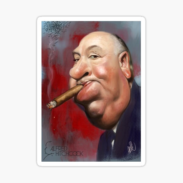 "Sir Alfred" Sticker for Sale by arievanderwyst | Redbubble