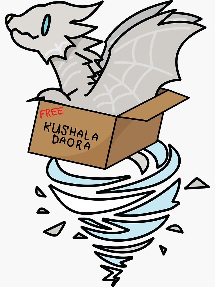 "free kushala daora" Sticker by monsterart- | Redbubble