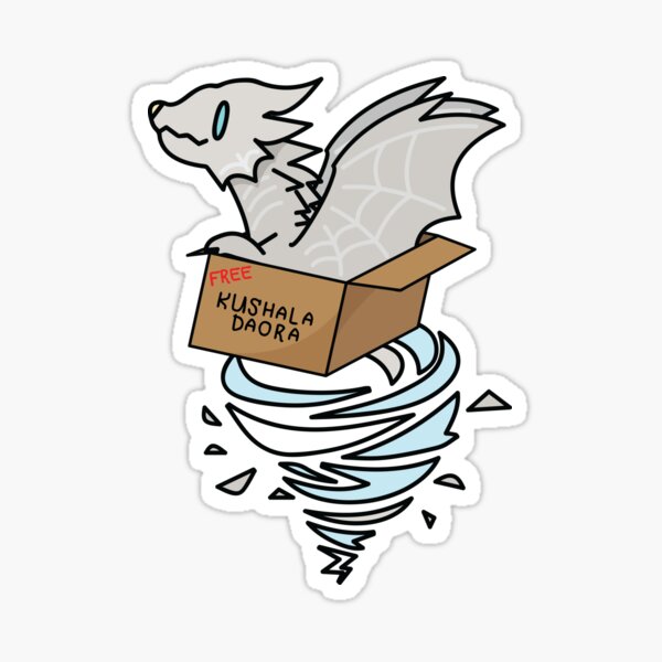 "free kushala daora" Sticker by monsterart- | Redbubble