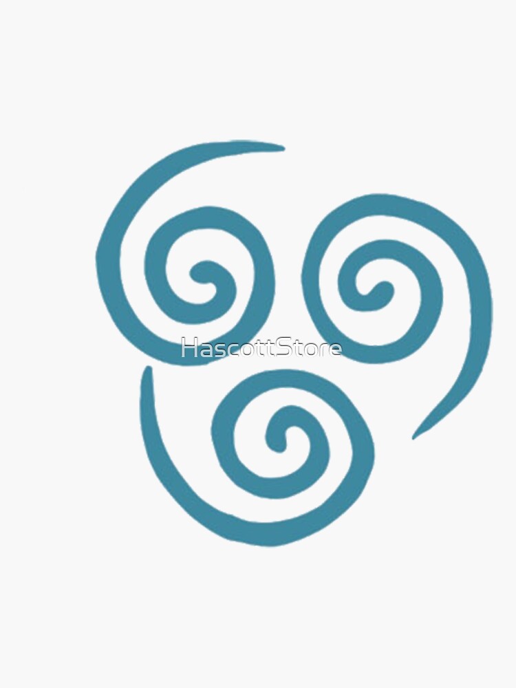 "Air Nation Avatar" Sticker by HascottStore | Redbubble