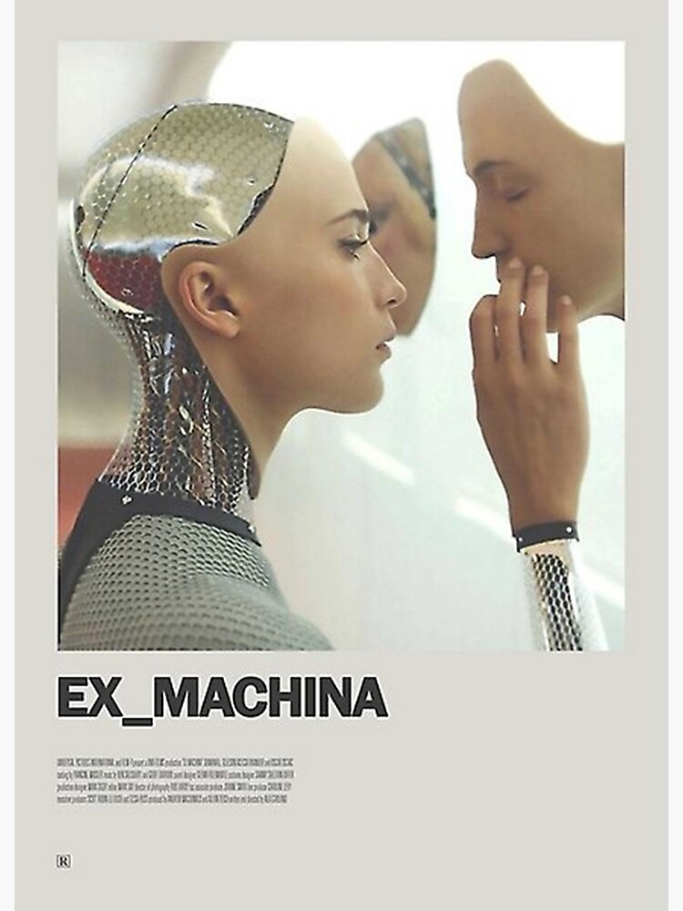 "ex machina movie - " Poster for Sale by mmnjhygtynje | Redbubble