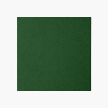 "Forest Green Solid Color" Art Board Print by nessalunas | Redbubble