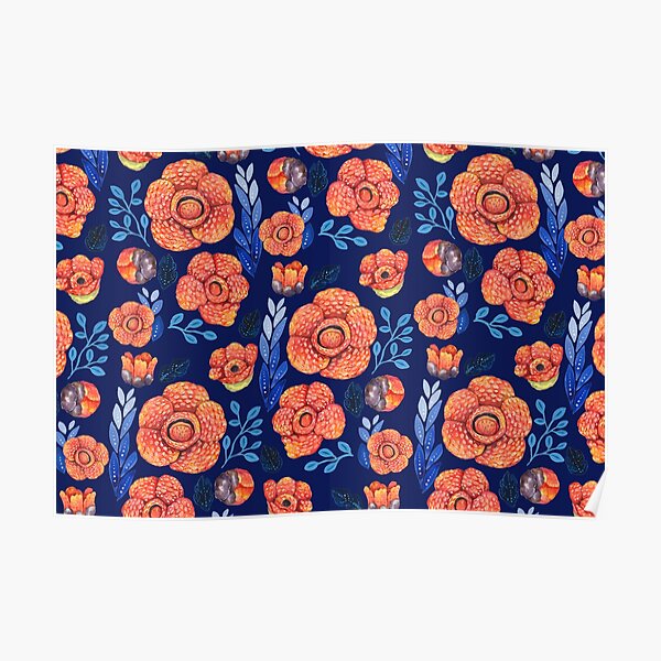 "Rafflesia Flowers" Poster by janeferwong | Redbubble