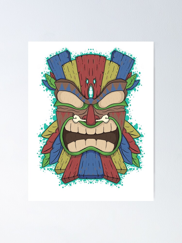 "Tiki bone" Poster for Sale by D-12 | Redbubble