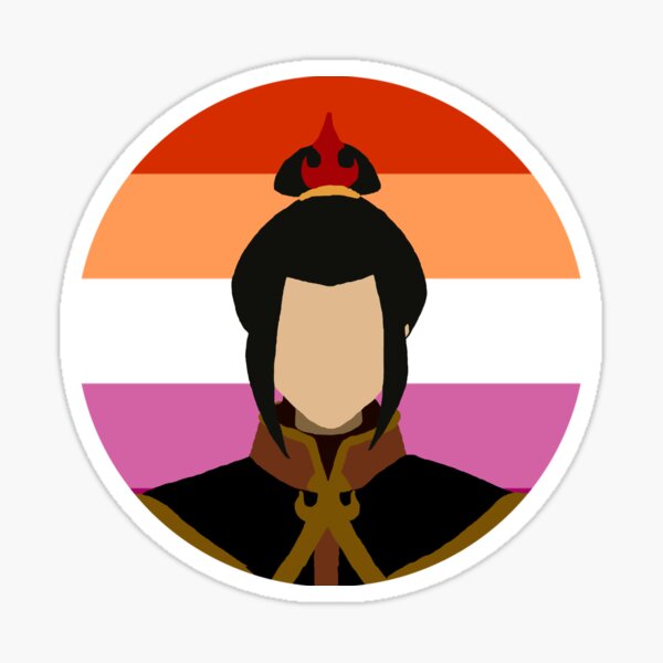 Lesbian Azula Sticker For Sale By Em Av Stickers Redbubble