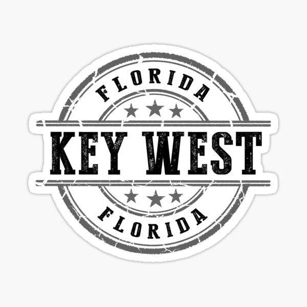 "Key West, Florida Keys" Sticker by dejava | Redbubble
