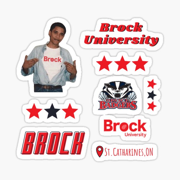 Brock University Stickers | Redbubble