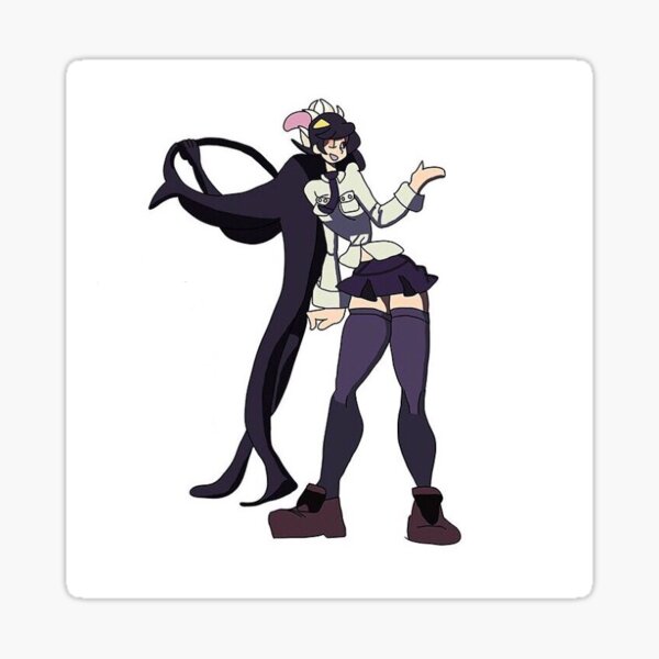 "Filia Skullgirls" Sticker for Sale by calchive | Redbubble