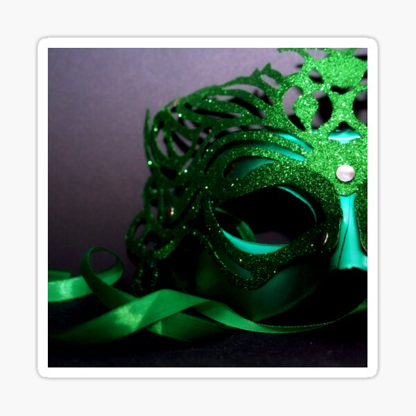 "Masquerade mask" Sticker by PetruLee | Redbubble
