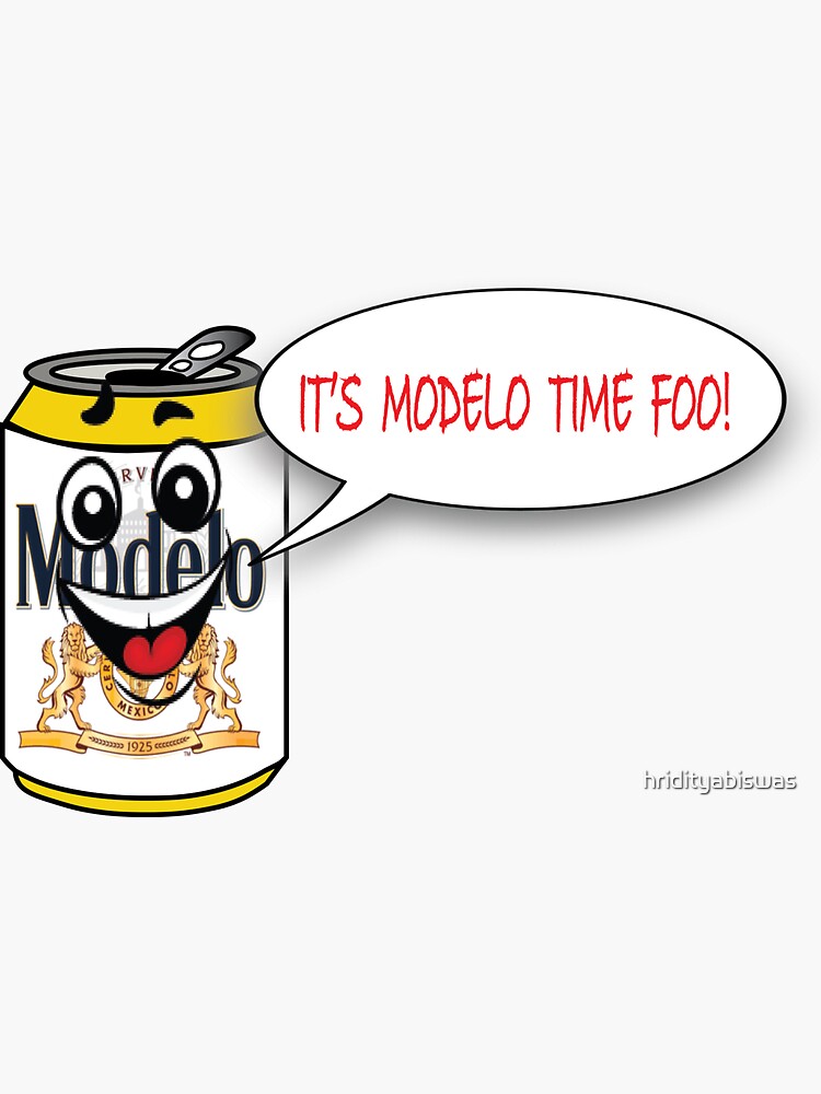 "Modelo Time" Sticker for Sale by hridityabiswas | Redbubble