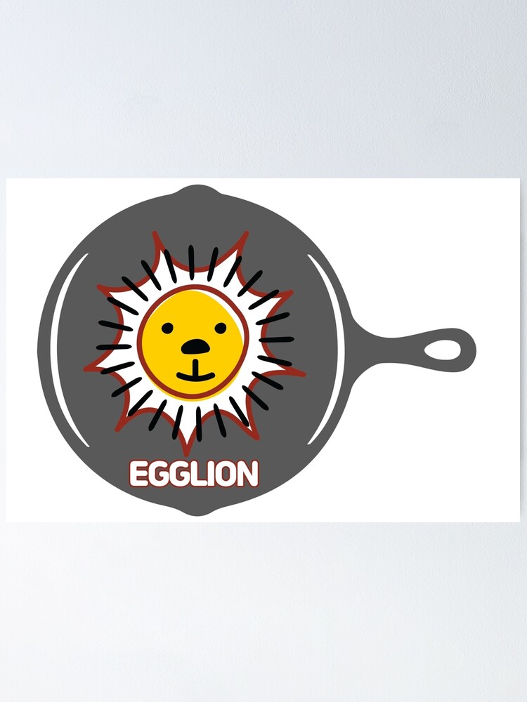 "EGG LION" Poster by BOMSHOP | Redbubble