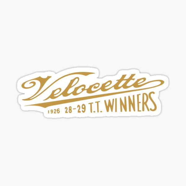 "Velocette Motorcycle Logo" Sticker for Sale by bhians | Redbubble