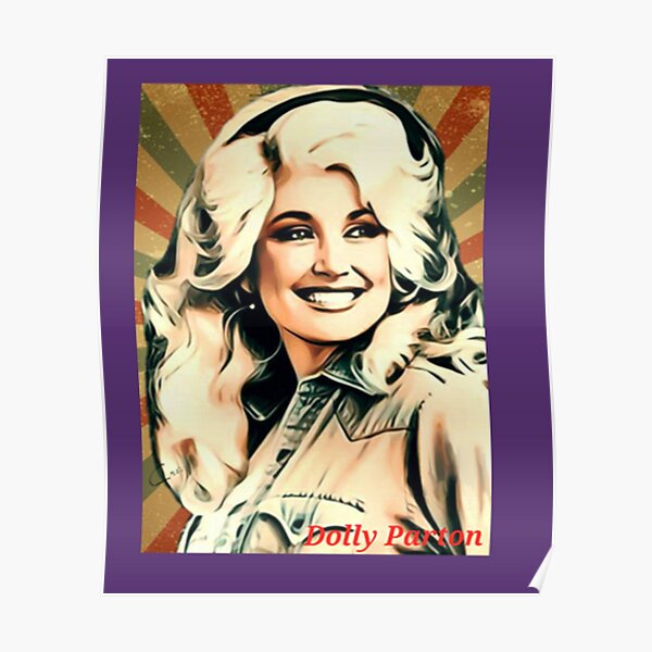 Vintage Dolly Parton Posters | Redbubble