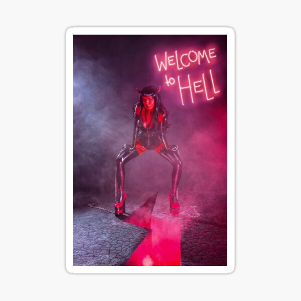 "She Devil Full length photo" Sticker by Elisanth | Redbubble