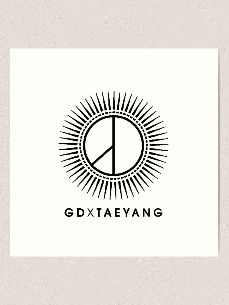 Gd Taeyang Logo Bigbang [Official Light Stick White Keychain] G Dragon