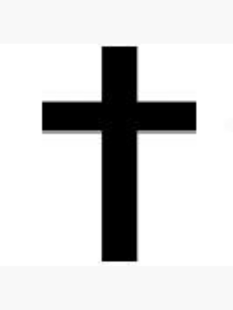 "A Cross, Christian cross, small cross, free cross " Sticker for Sale ...