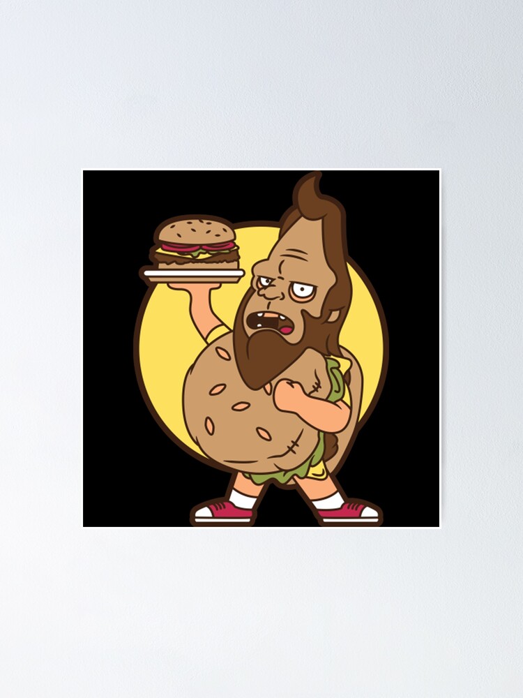 "Beefsquatch Big Boy T-Shirt" Poster by FordGT40ss | Redbubble