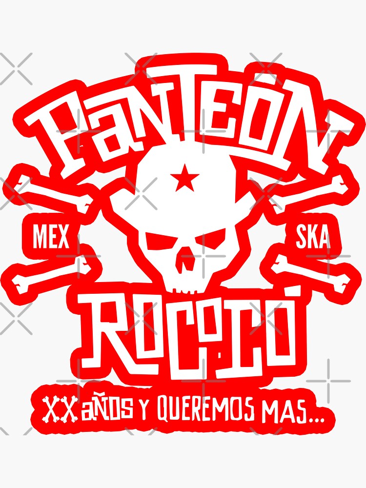 "Panteon Rococo 20 years" Sticker for Sale by Irving Vazquez | Redbubble