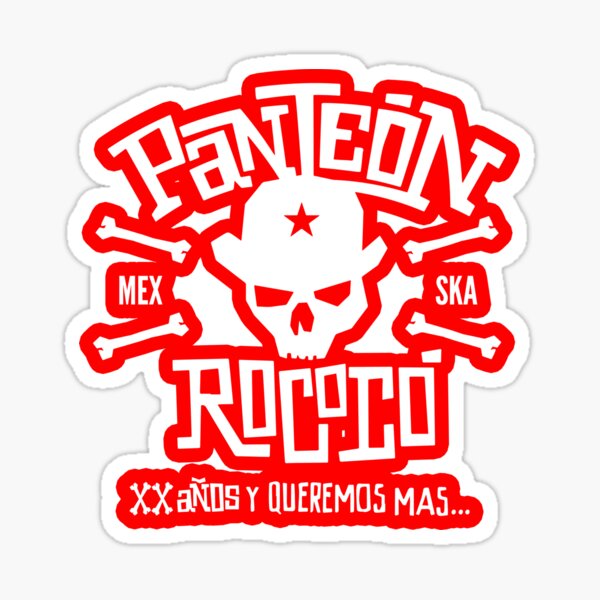 "Panteon Rococo 20 years" Sticker by Coriche | Redbubble