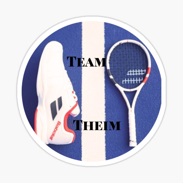 "Team theim logo" Sticker by Drawartista | Redbubble