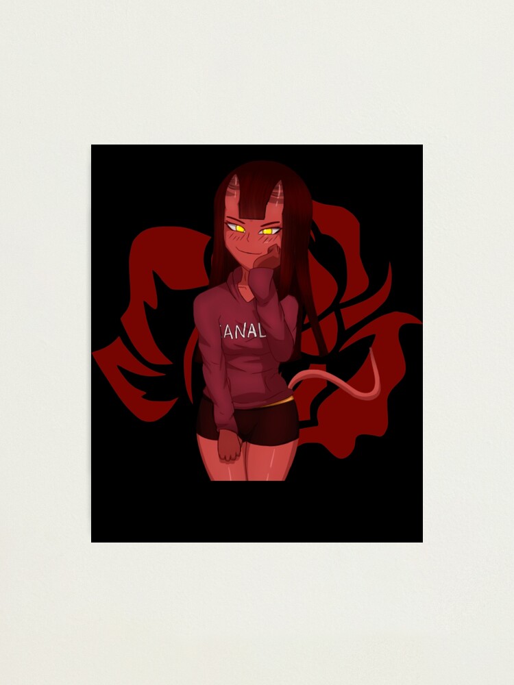 "cute meru the succbus " Photographic Print by mangakarim | Redbubble