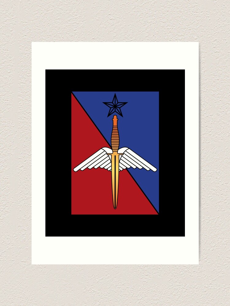 "French Army Special Forces Command" Art Print for Sale by Original1977 ...
