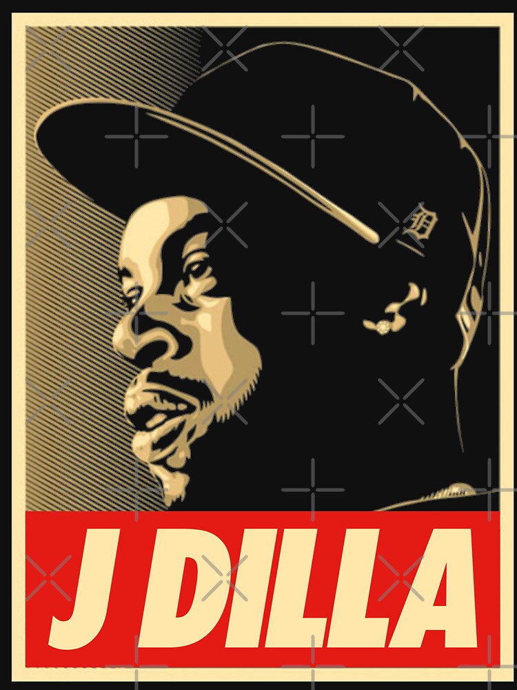 "Dilla Gold" T-shirt for Sale by yahayufu | Redbubble | j dilla t ...