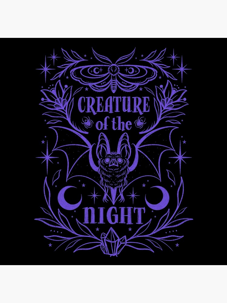 "Creature of the night sketch " Poster by Texdoodles | Redbubble