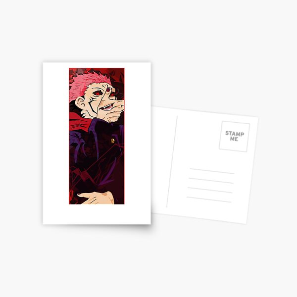 "Sukuna Jujutsu Kaisen Fan art" Postcard by gainzgear | Redbubble
