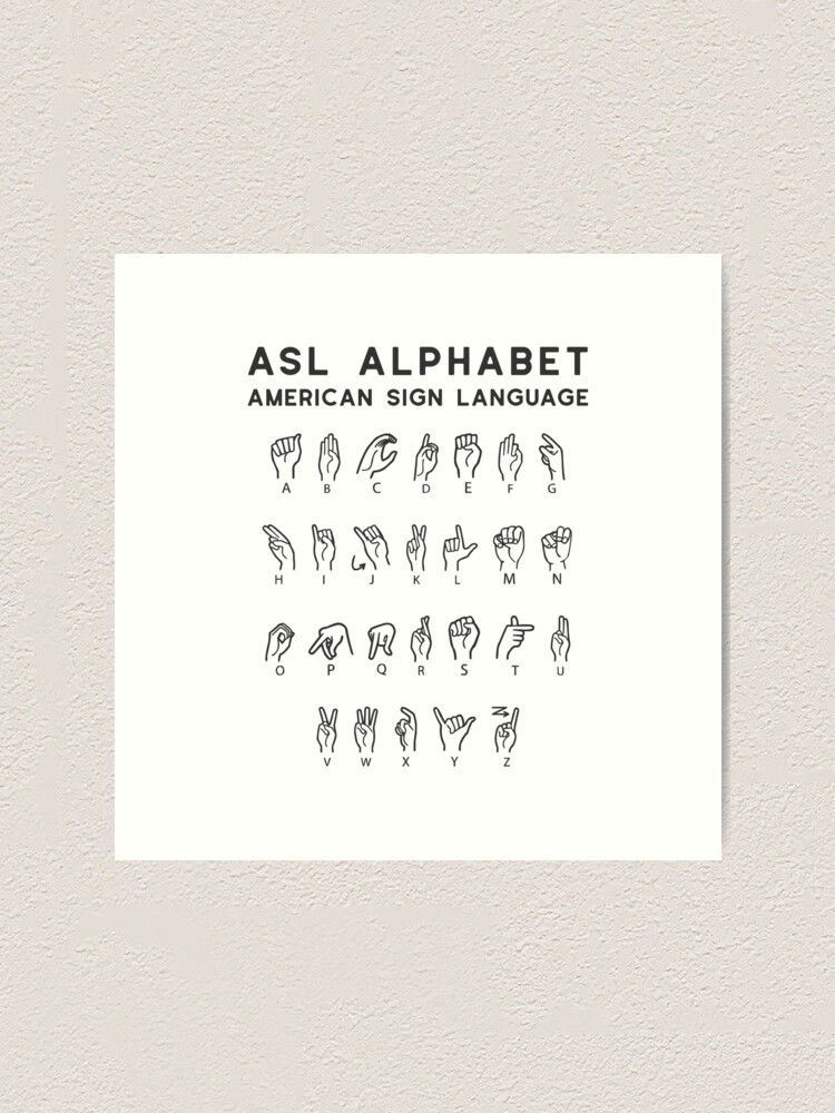Abc Sign Language Chart 100