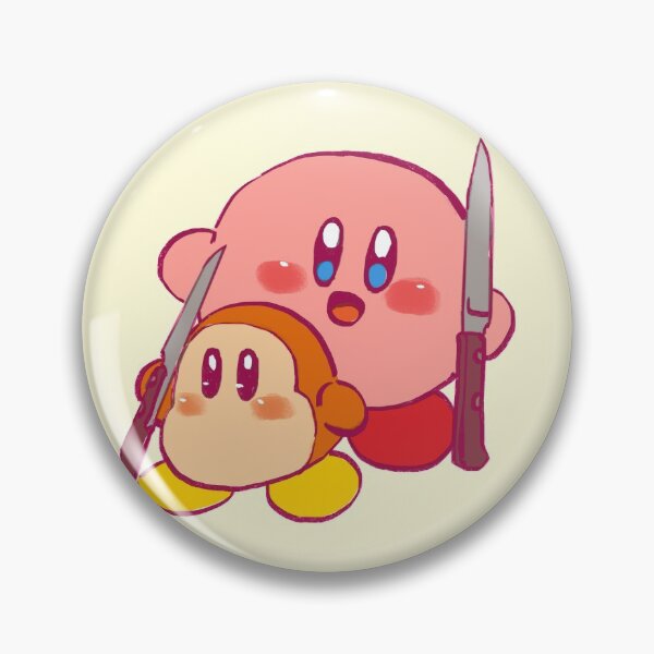 Kirby And Waddle Dee Pins and Buttons | Redbubble