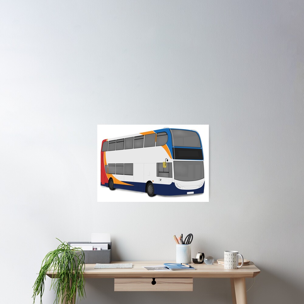 "Stagecoach 'beachball' E400" Poster for Sale by T-DesignsStore | Redbubble