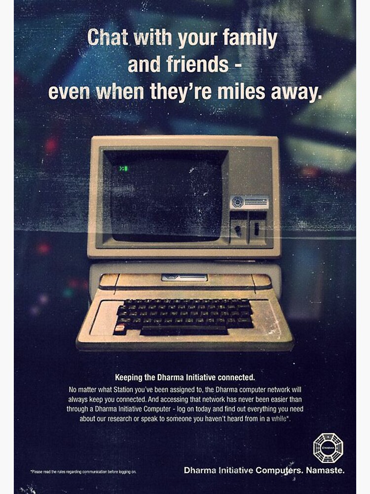 "Lost Dharma Initiative" Sticker for Sale by ArtistMark | Redbubble