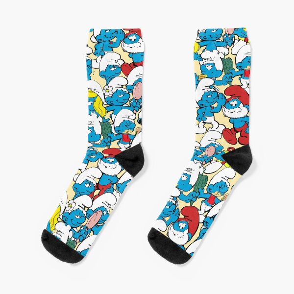 Papa Smurf Socks | Redbubble