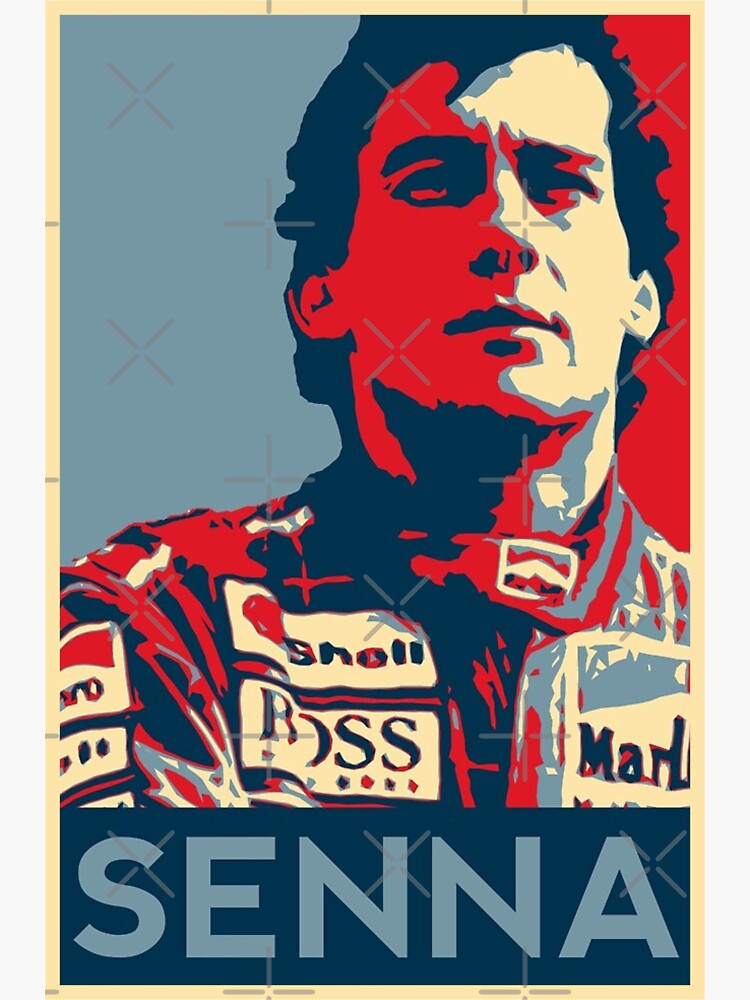 "Art Senna" Sticker for Sale by pojipuhi | Redbubble