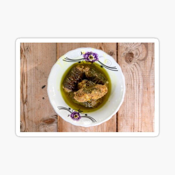 "Lahic style dolma " Sticker for Sale by troianifabrizio | Redbubble