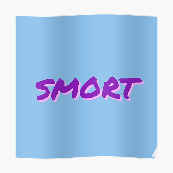 "SMORT, brooklyn nine nine" Poster for Sale by sanchidora26 | Redbubble