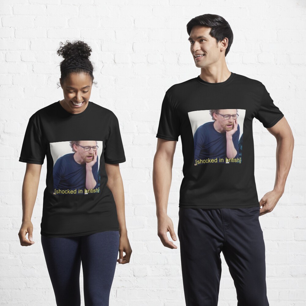 "Tom Hiddleston reaction " Sticker for Sale by issysketches | Redbubble