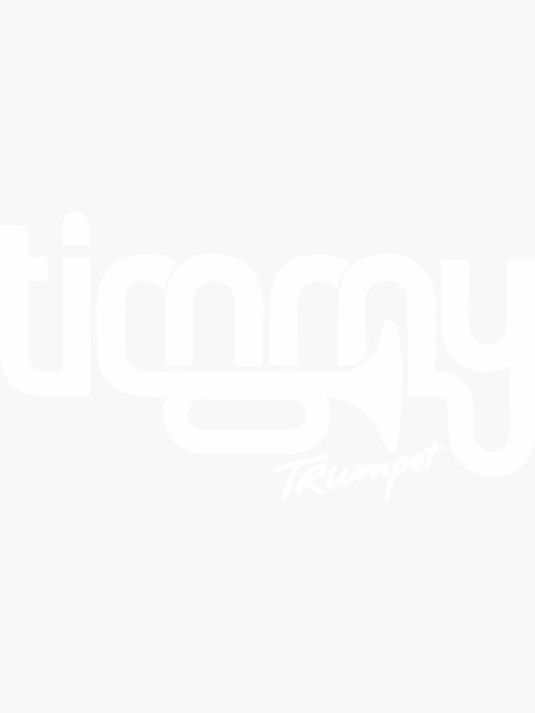 "BEST SELLER - timmy trumpet logo Merchandise" Sticker by DhanbadFMS ...