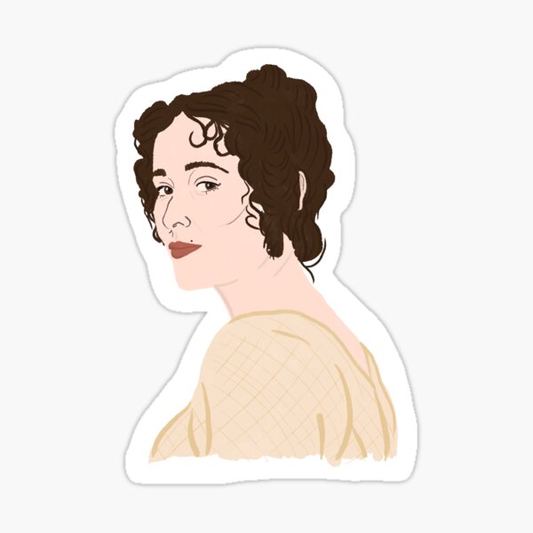 "Jennifer Ehle - Elizabeth Bennet" Sticker for Sale by joyame18 | Redbubble