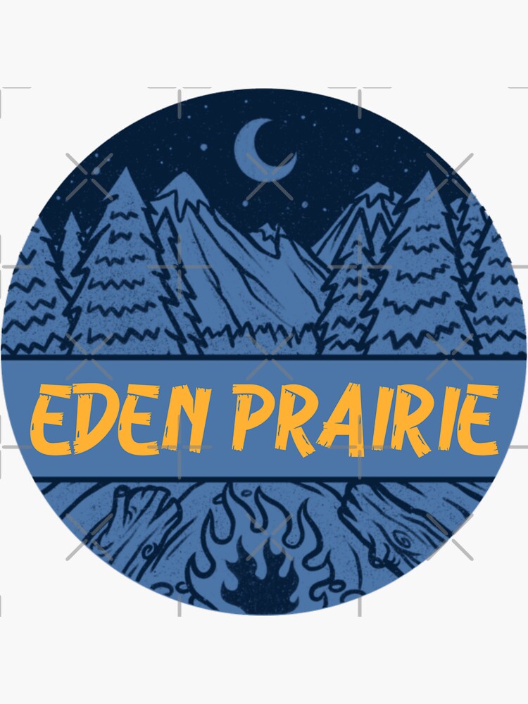 "Eden Prairie Minnesota Forest" Sticker for Sale by Taumaturgo | Redbubble