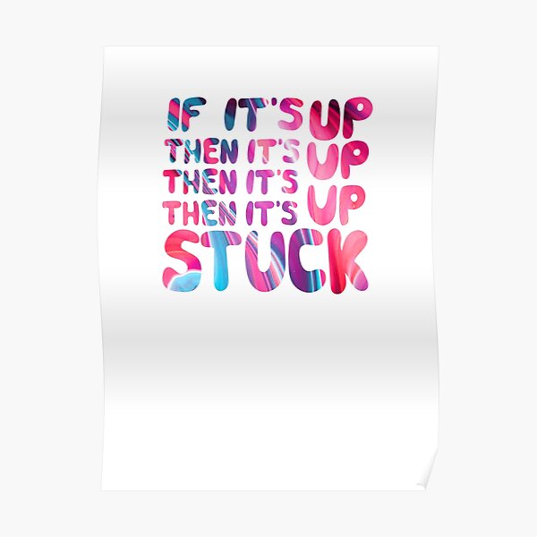 "Cardi B Up lyrics 2" Poster by wilmaa | Redbubble