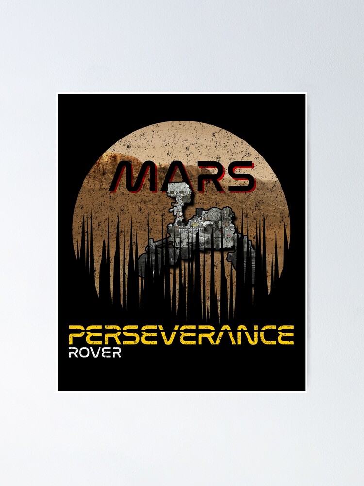 "Mars 2020 Perseverance Rover" Poster by itorok | Redbubble