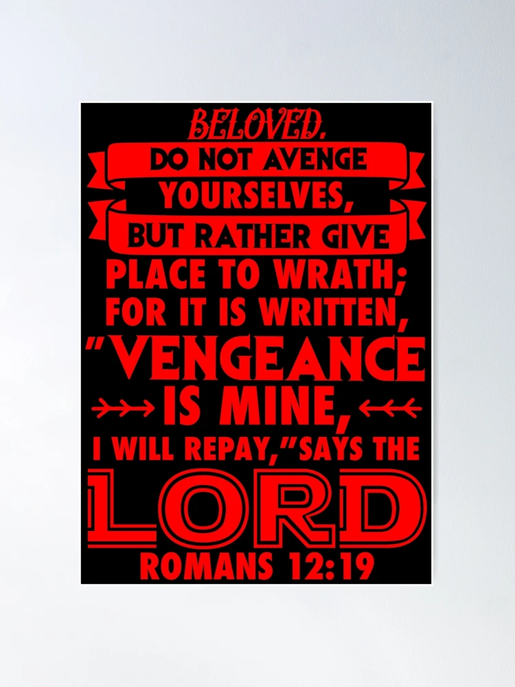 Vengeance Is Mine Quote