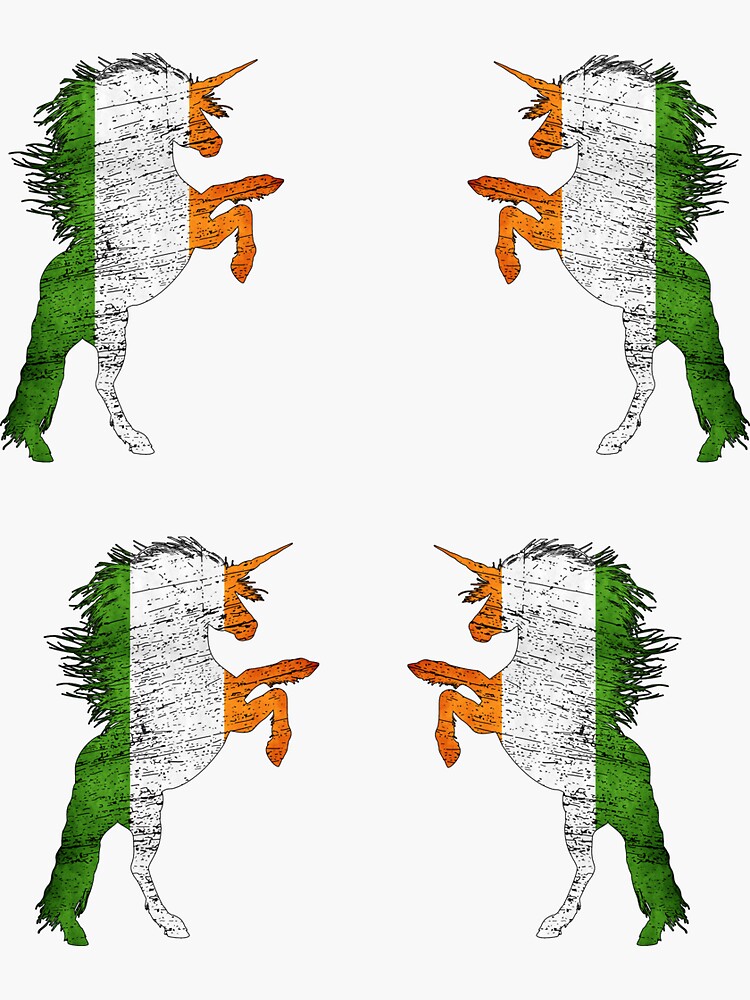 "Unicorn Irish pack" Sticker by Just-a-Dude | Redbubble