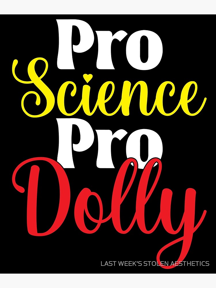 "pro science pro dolly red yellow" Poster by SRanabhat | Redbubble
