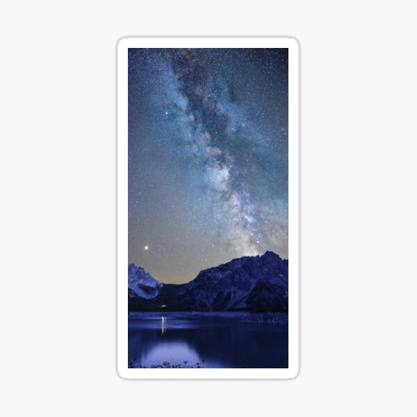 "Milky way" Sticker for Sale by bokehlein | Redbubble