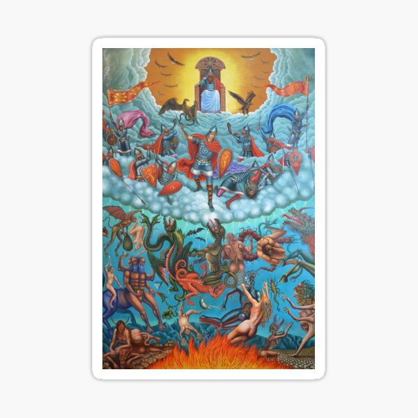 "Perun arrows" Sticker for Sale by fox7815 | Redbubble